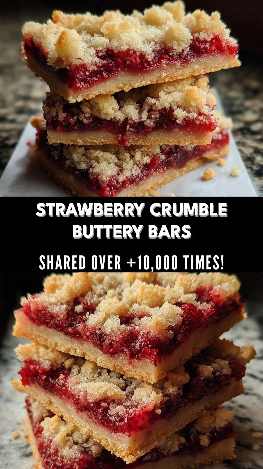 Strawberry Crumble Buttery Bars: Discover The Secret To The Perfect ...