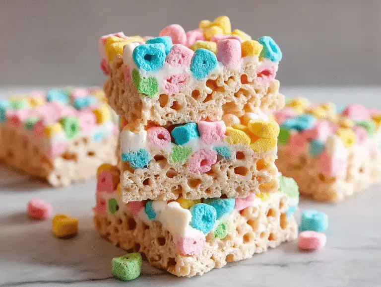 Lucky Charms Krispie Treats Recipe